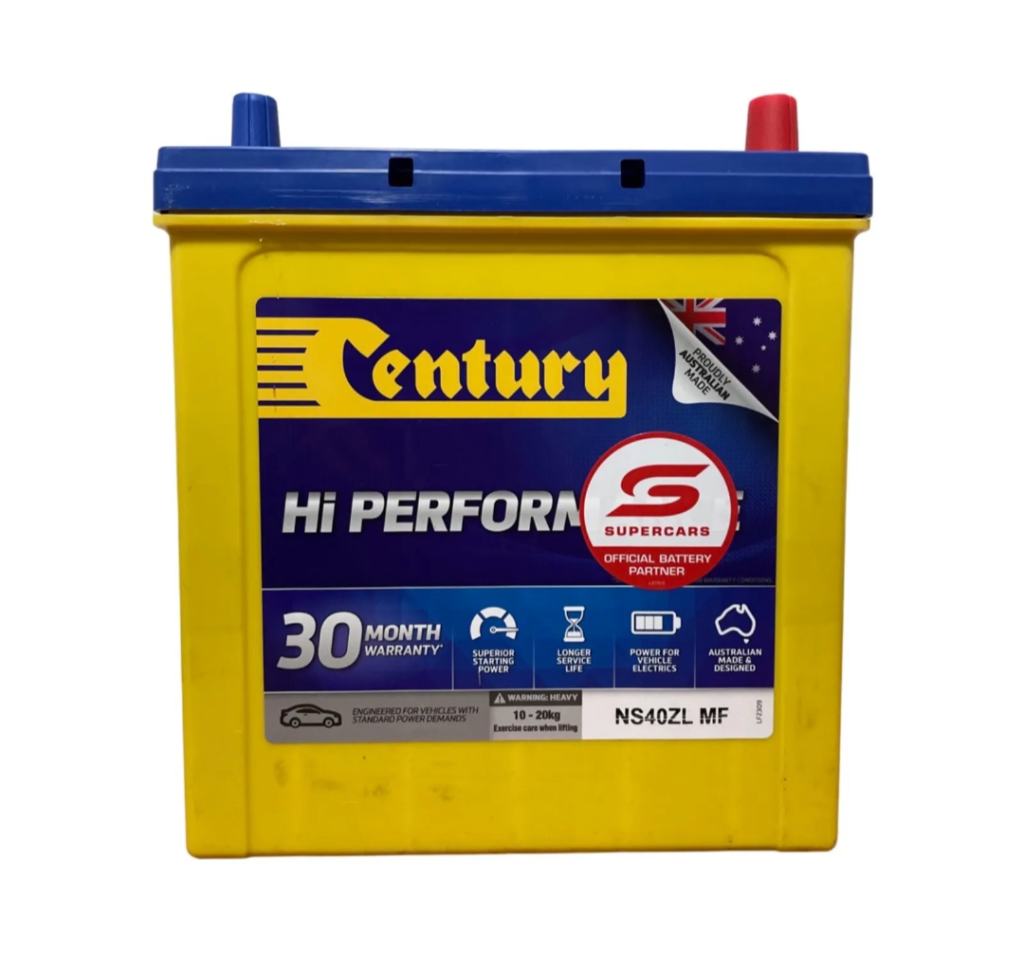 CENTURY NS40ZL MF HIGH PERFORMANCE MAINTENANCE BATTERY 30 MONTHS ...